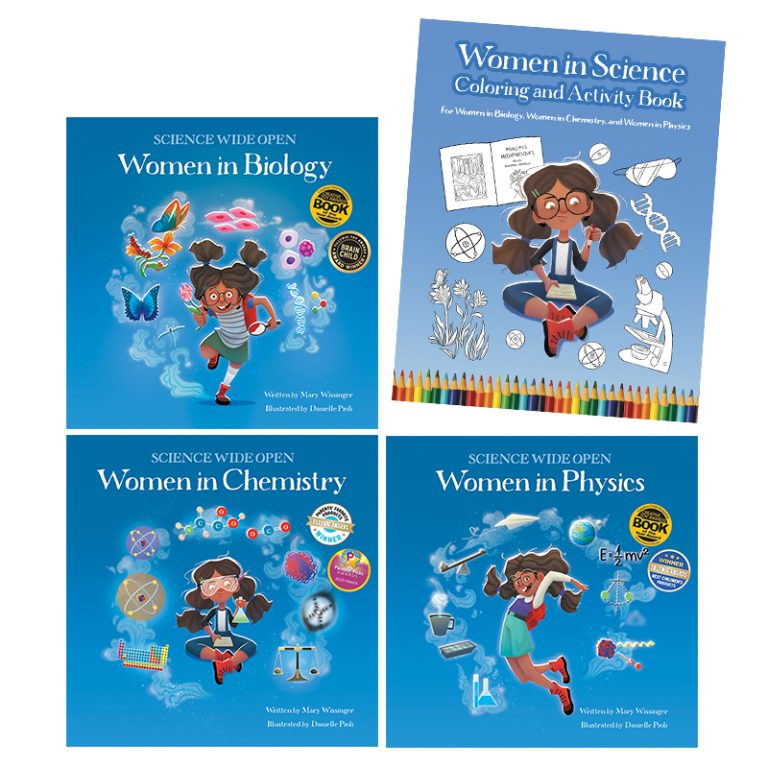 Women in Science Book Set with Coloring and Activity Book - Shop DC SBDC